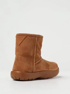 Bottega Veneta Snap Ankle Boots In Suede