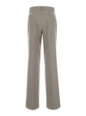 P.a.r.o.s.h Blend Wool Belted Trousers