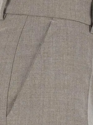 P.a.r.o.s.h Blend Wool Belted Trousers
