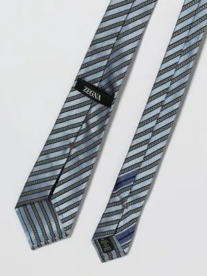 Zegna Striped Silk Tie
