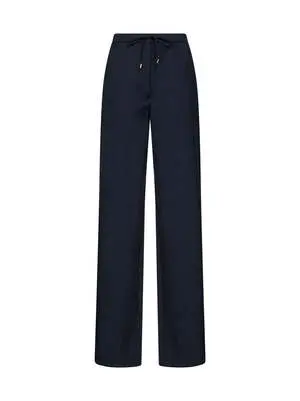 Max Mara Blue Mstcrisma Wide-leg Trousers