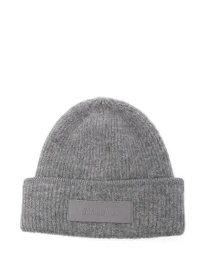 Jacquemus Le Bonnet Gros Grain - Gray