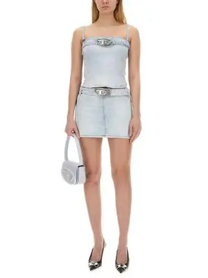 DIESEL® Denim Miniskirt