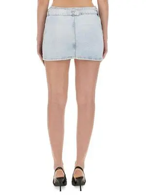 DIESEL® Denim Miniskirt