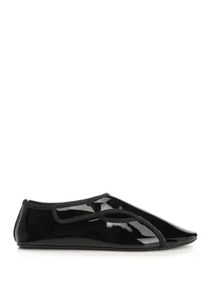 Alaïa Patent Leather Slipper - Black