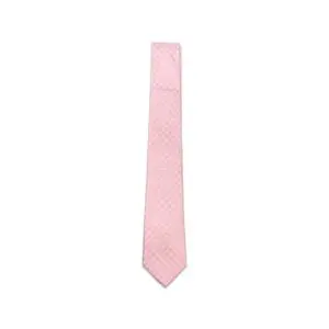 Gucci Gg Supreme Silk Neck Tie - Pink