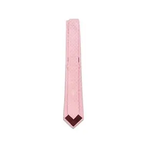 Gucci Gg Supreme Silk Neck Tie - Pink
