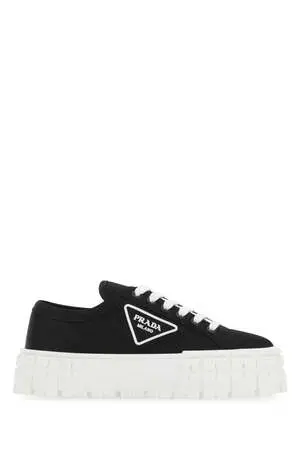Prada Nylon Sneakers - Black