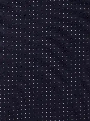 Giorgio Armani Blue Tie With All-over Polka Dots For