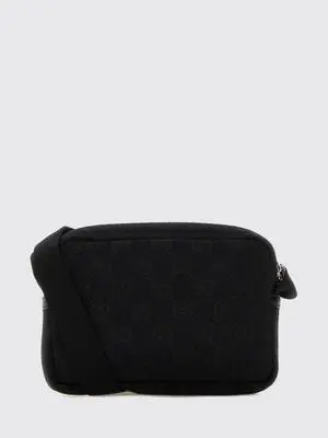 Gucci Rectangular Jacquard Crossbody Bag With Gg Monogram And Front Pocket