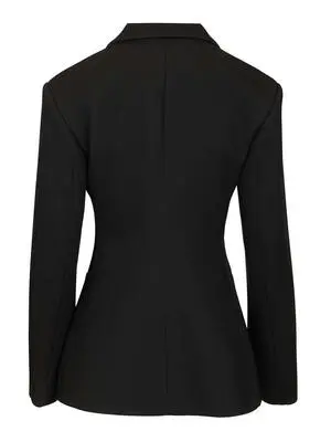 Loewe Wool Twill Jacket - Black