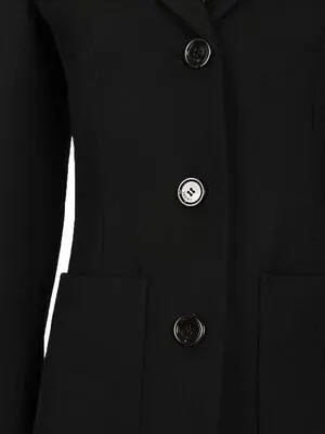 Loewe Wool Twill Jacket - Black