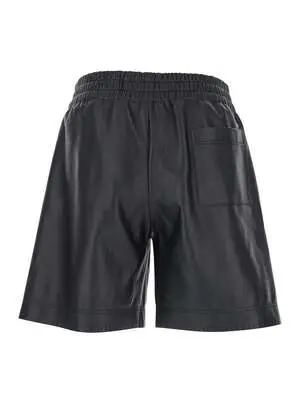 Gucci Leather Bermuda Shorts - Multicolor