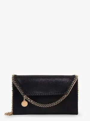 Stella McCartney Falabella Wallet Shaggy Deer Crossbody Bag - Multicolor