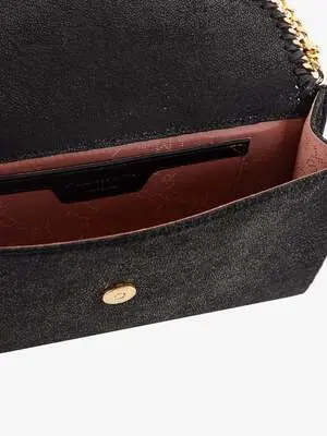 Stella McCartney Falabella Wallet Shaggy Deer Crossbody Bag - Multicolor