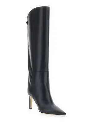 JIMMY CHOO Alizze Leather Stiletto Heel Boots - Multicolor