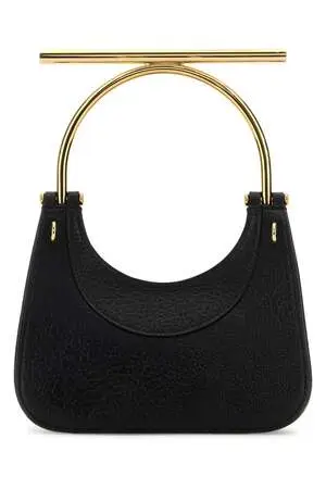Alexander McQueen Leather Mini Cross-bar Handbag