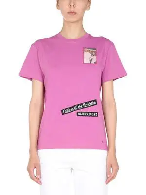 Raf Simons Crew Neck T-shirt - Pink