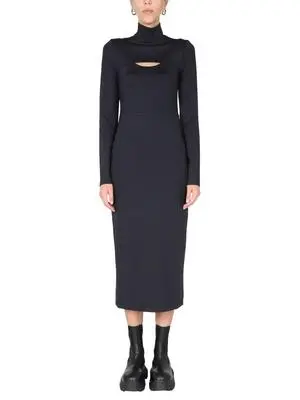 AMBUSH Cut Out Dress - Black