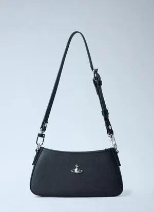 VIVIENNE WESTWOOD Tash Shoulder Phone Bag - Black