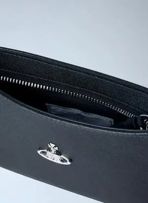 VIVIENNE WESTWOOD Tash Shoulder Phone Bag - Black
