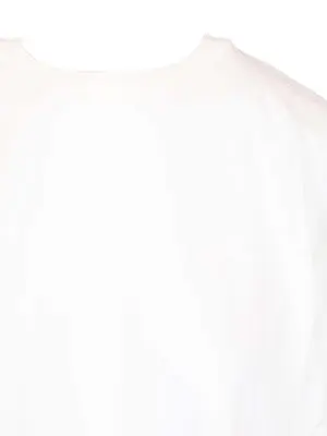 Jacquemus Cotton And Silk T-shirt - White