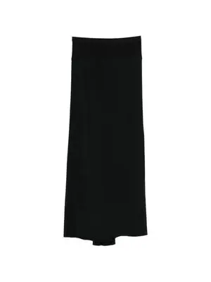 Rick Owens Cotton Blend Midi Skirt - Multicolor