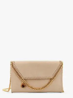 Stella McCartney Falabella Wallet Shaggy Deer Crossbody Bag - Multicolor