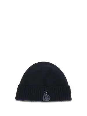 Dolce & Gabbana Beanie Hat - Black