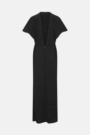 ROTATE BY BIRGER CHRISTENSEN Maxi Slit Dress