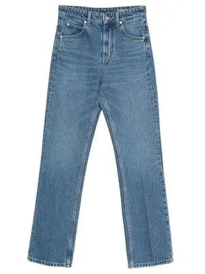 Victoria Beckham Julia Regular Fit Jeans - Blue