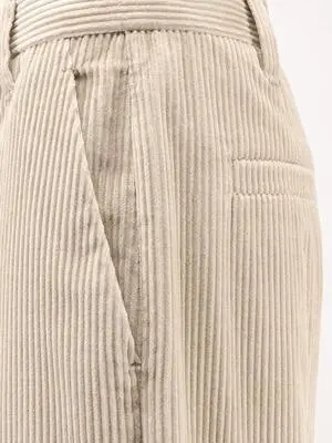 Brunello Cucinelli Corduroy Trousers - Cream