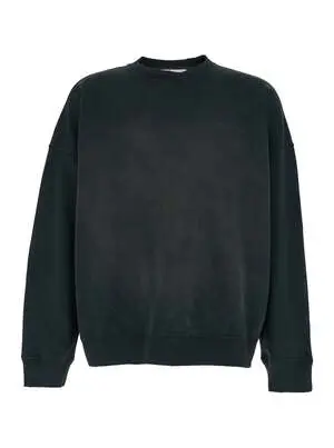 GOLDEN GOOSE Cotton Logo Crewneck Sweatshirt - Multicolor