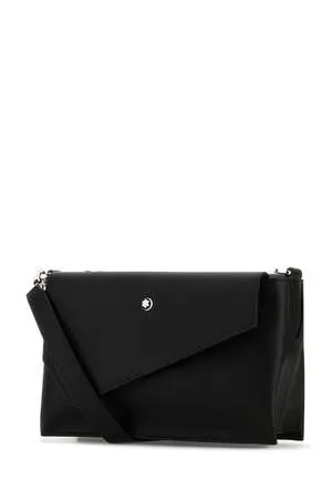 Montblanc Leather Crossbody Bag - Black