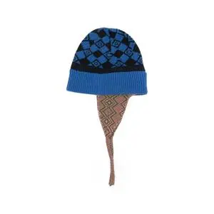 Dries Van Noten Trapper Hat - Blue