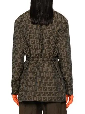 Fendi Jacket Ff Canvas