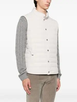 Brunello Cucinelli Nylon Down Vest