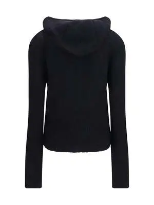 Our Legacy Alpaca-blend Zip-up Hoodie - Black