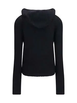 Our Legacy Alpaca-blend Zip-up Hoodie - Black