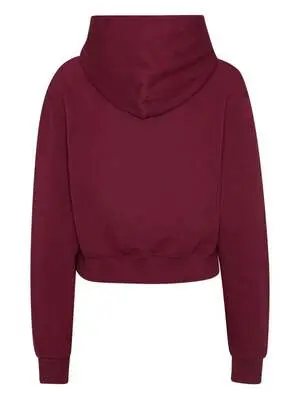 ROTATE BY BIRGER CHRISTENSEN Terry Back Cropped Hoodie