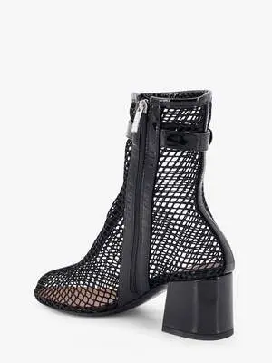 Alaïa 55 Mesh And Patent Leather Boots - Multicolor