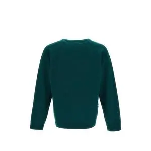 JW Anderson Embroidered Wool Jumper - Green