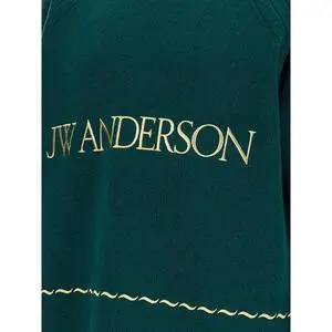 JW Anderson Embroidered Wool Jumper - Green