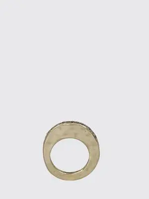 ROSA MARIA Chromed Ring With Set Stones - Silver