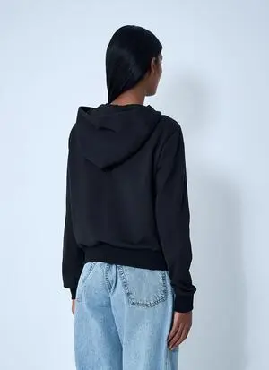 Moncler Quilted Hooded Cardigan