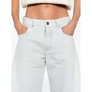 Alaïa Low Round Denim Jeans