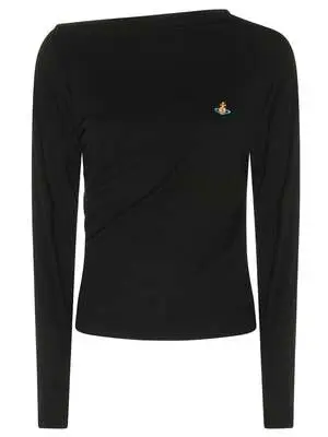 VIVIENNE WESTWOOD Long Sleeve Hebo Top - Black