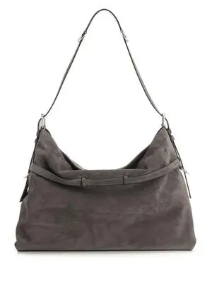 Givenchy Voyou Suede Shoulder Bag - Gray