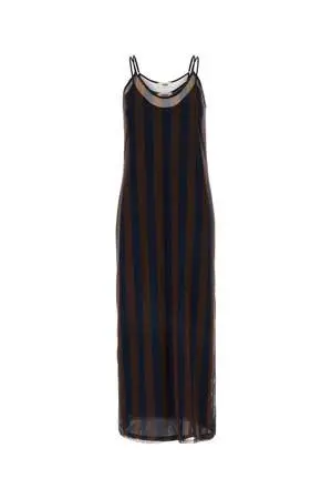 Fendi Printed Stretch Tulle Dress - Multicolor