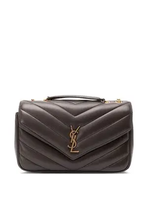 Saint Laurent Loulou Medium Bag - Gray